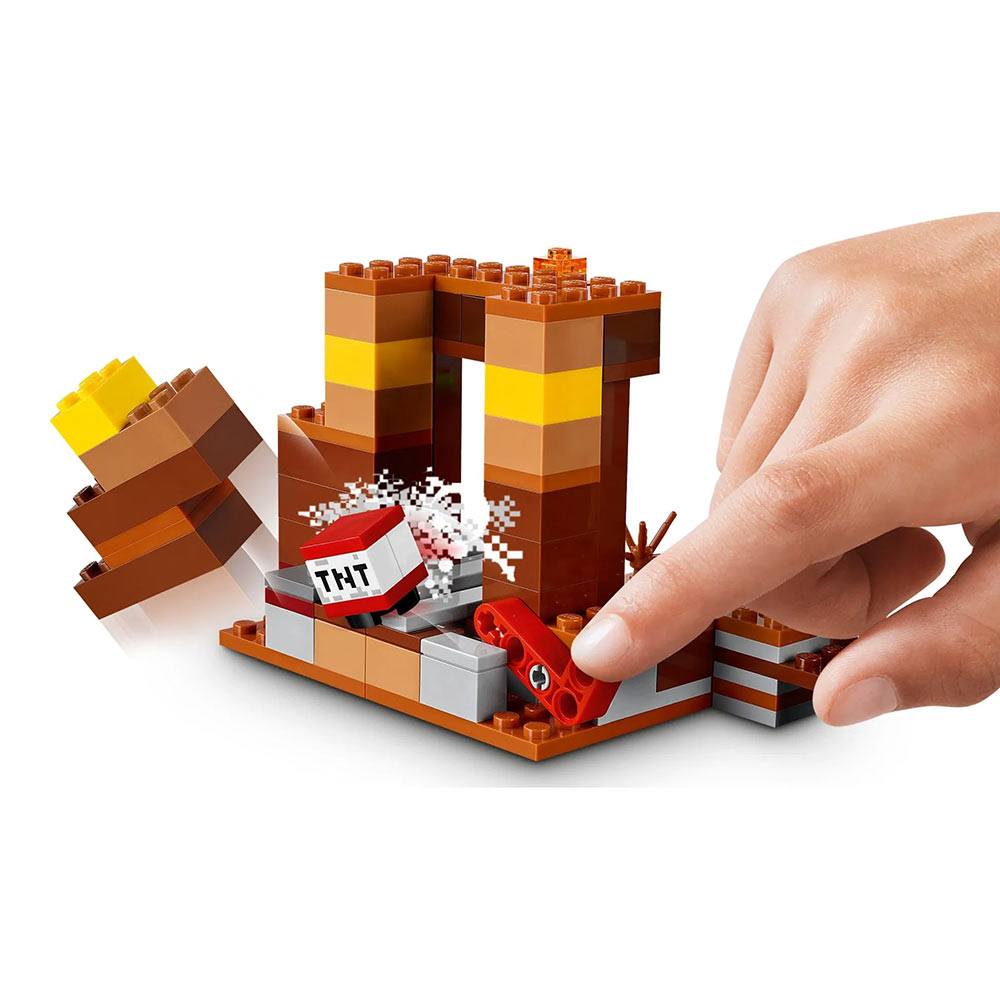 LEGO Minecraft - O Posto Comercial - 21167 - superlegalbrinquedos