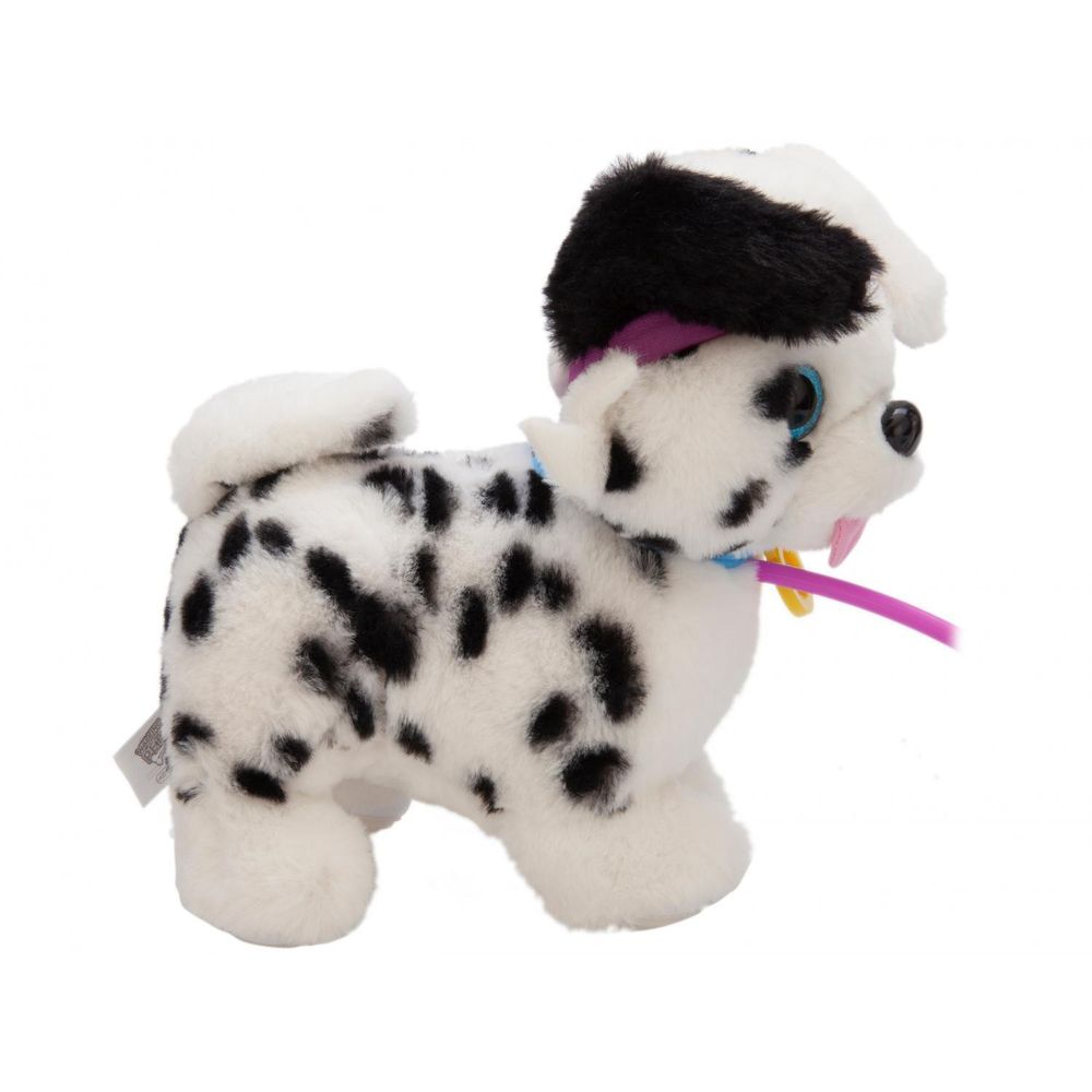 Cachorro de Pelúcia Interativo - Walking Petz - Dálmata - Multikids ...