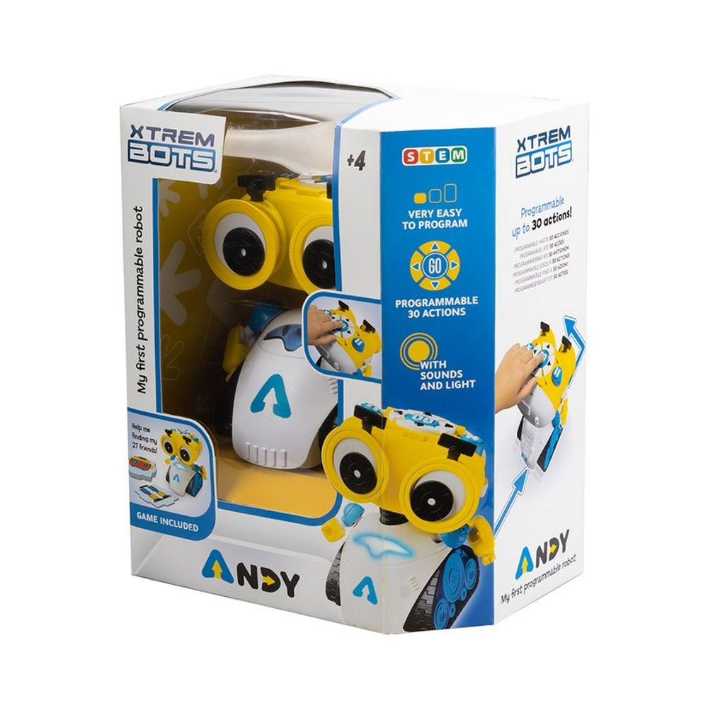 Robô Programável - Andy - Xtrem Bots - Fun - superlegalbrinquedos