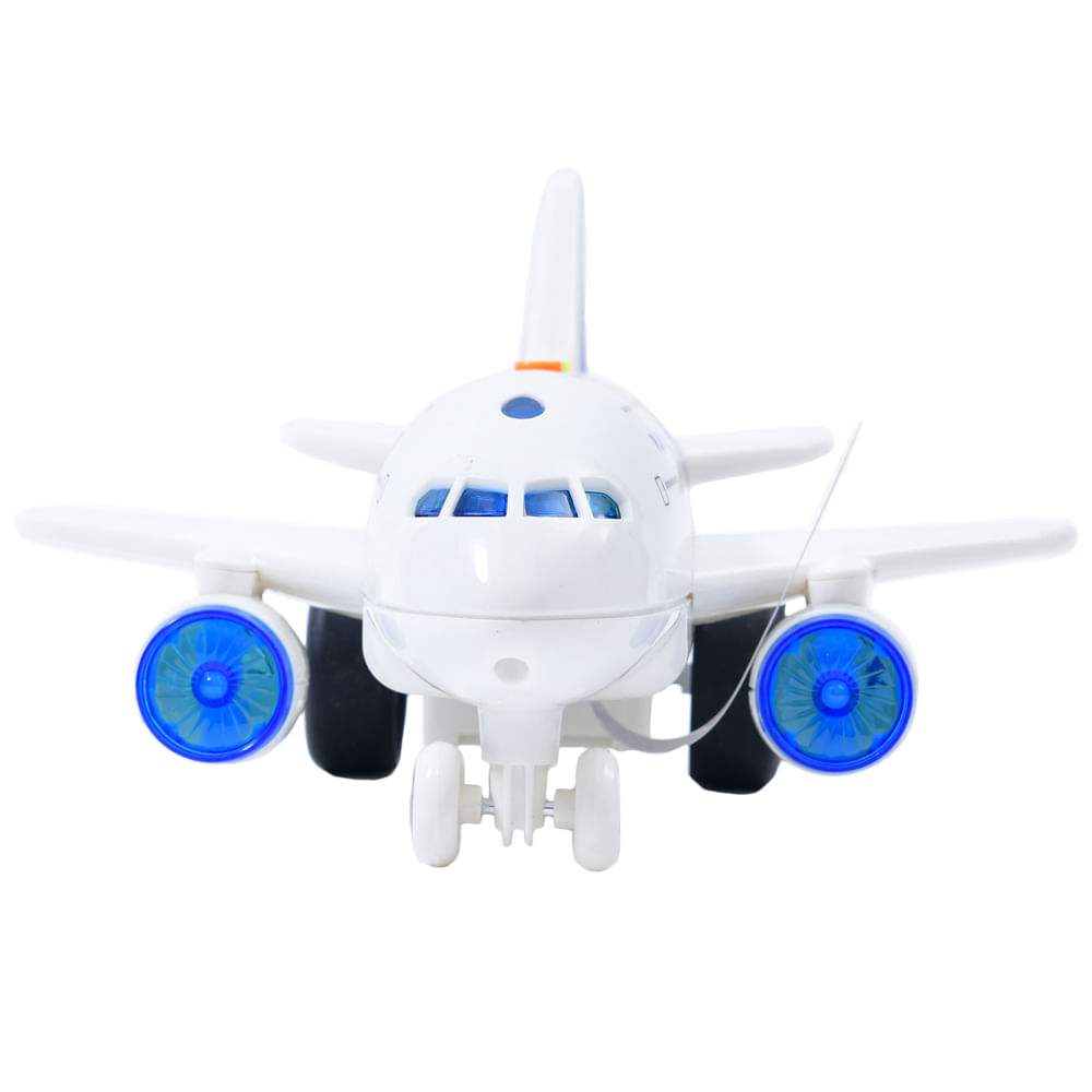Avião de Fricção com Luz e Som - Planebus 710A - ST Import ...