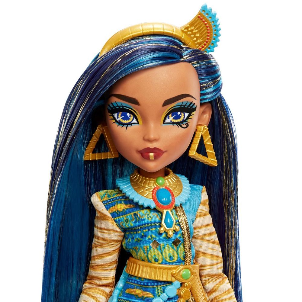 Boneca Monster High com Acessórios - Cleo De Nile e Tut - Mattel ...