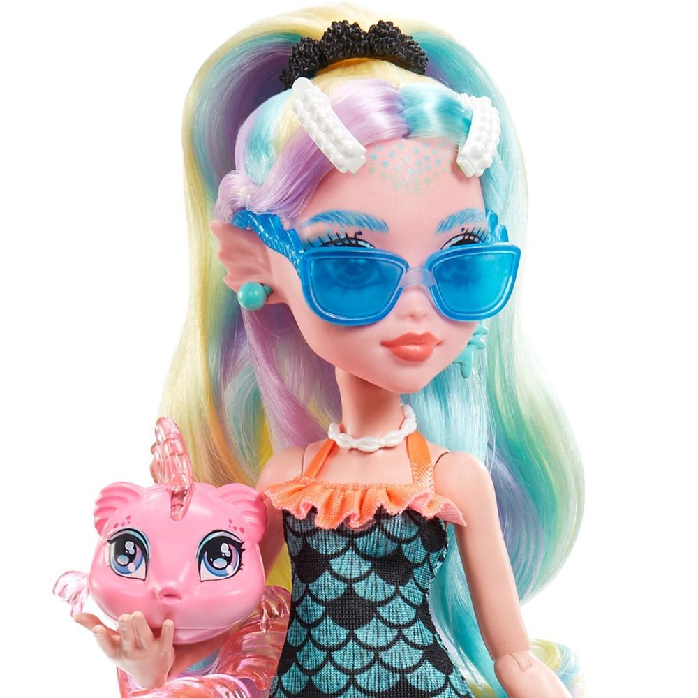 Boneca Monster High com Acessórios - Lagoona Blue e Neptuna - Mattel ...