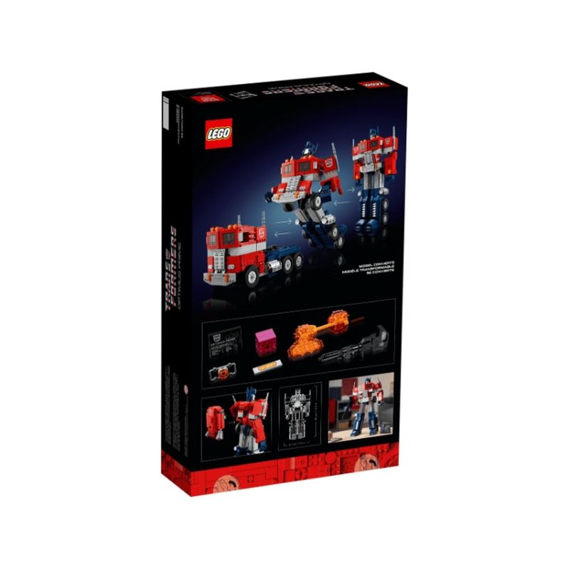 LEGO Creator - Optimus Prime - Transformers - 10302 - superlegalbrinquedos