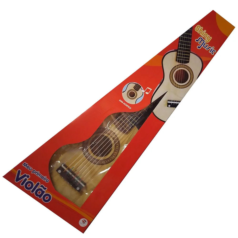Mini Violão - Meu Primeiro Violão - Shiny Toys - superlegalbrinquedos