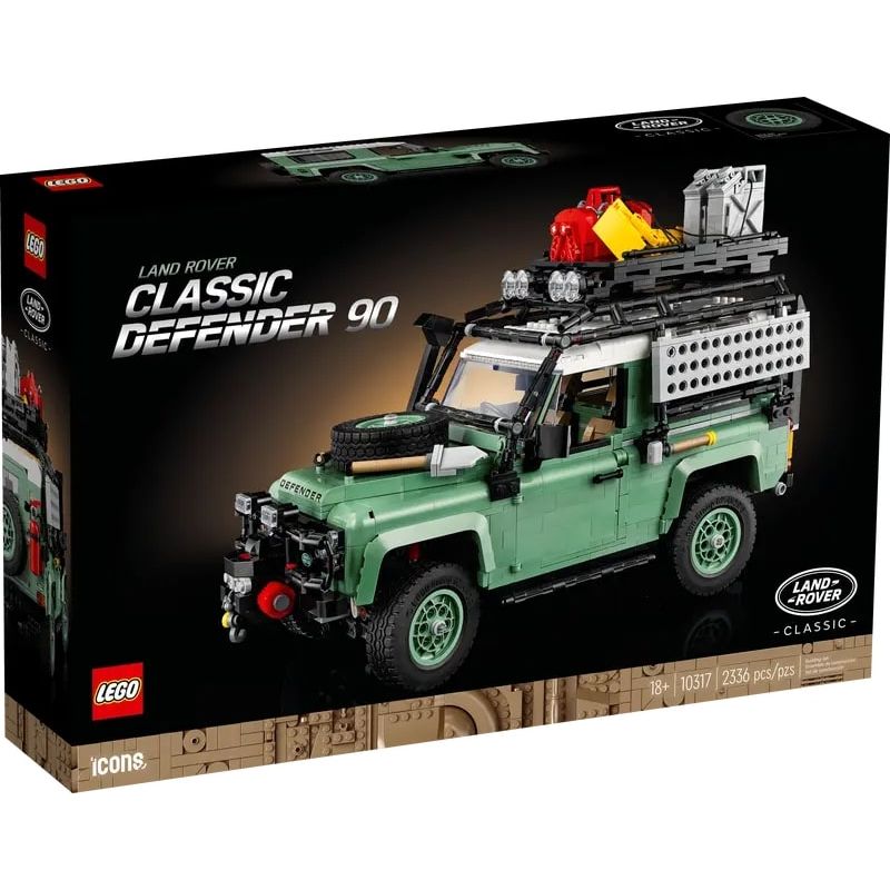 LEGO Icons - Land Rover Defender 90 Classic - 2336 peças - 10317 ...