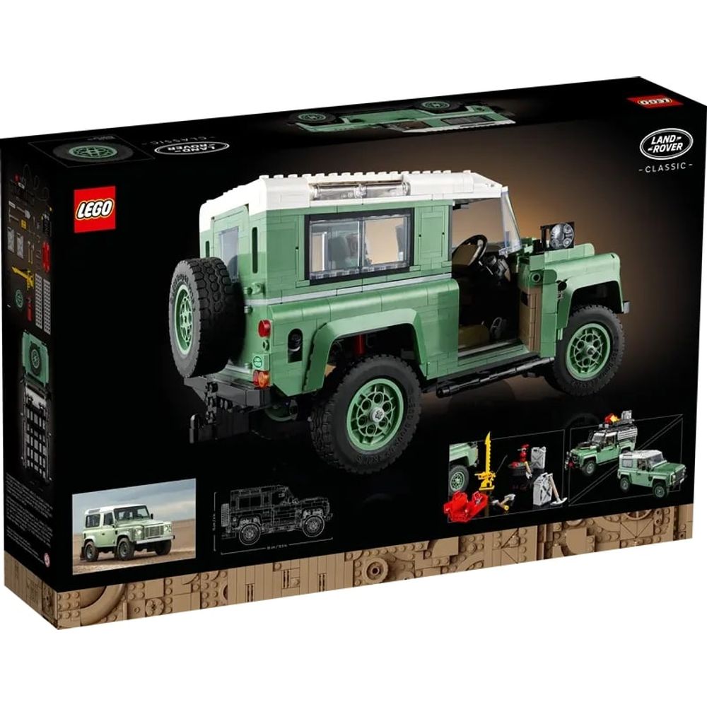 LEGO Icons - Land Rover Defender 90 Classic - 2336 peças - 10317 ...