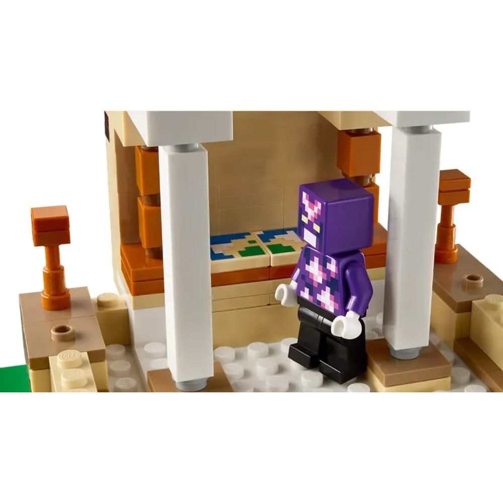 LEGO Minecraft - A Fortaleza do Golem de Ferro - 868 Peças - 21250 ...