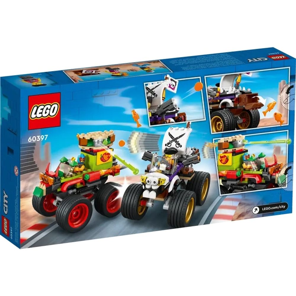 LEGO City - Corrida de Monster Truck - 301 Peças - 60397 ...