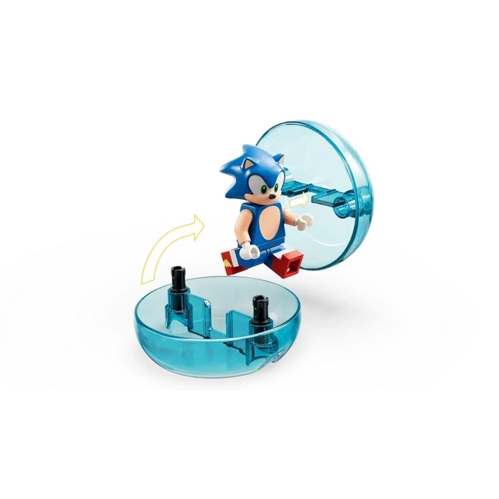 LEGO Sonic The Hedgehog - Sonic vs. Robô Death Egg do Dr. Eggman - 615 ...