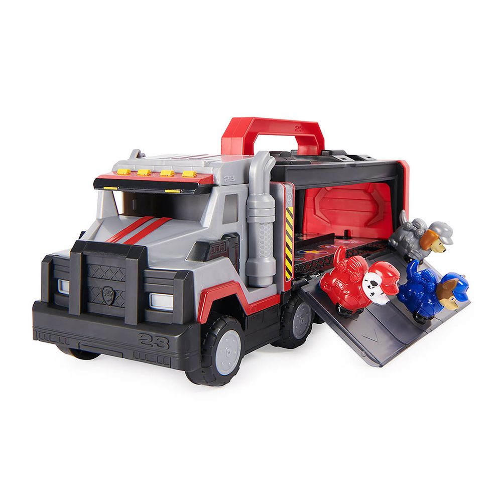 Veículo com Mini Figuras - Caminhão de Armazenamento do Al - Patrulha ...