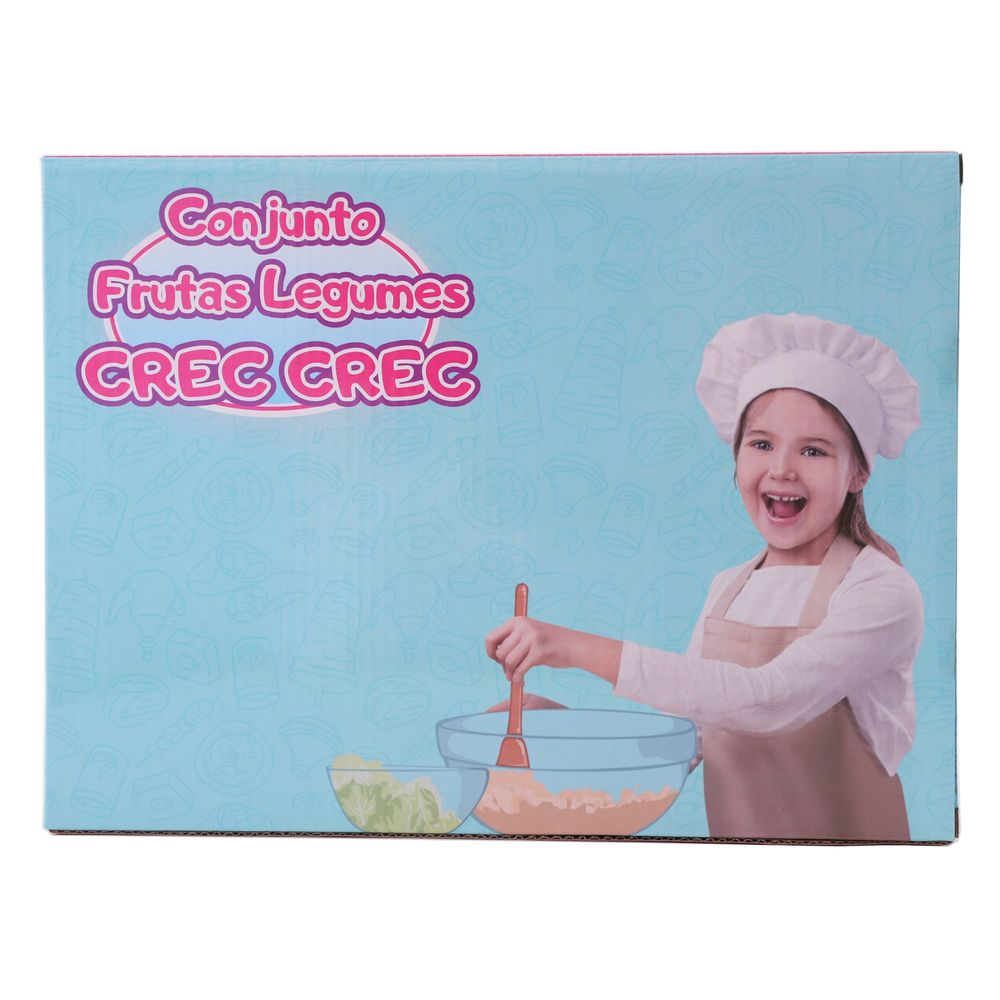 Conjunto de Frutas e Legumes - Crec Crec - Sortido - ST Import ...