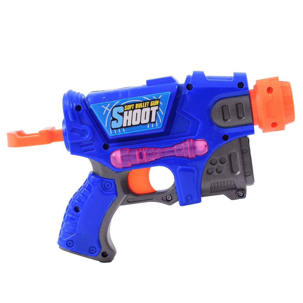 Lançador de Dardos com Alvos - One Shot - Soft Bullet Gun Shoot ...