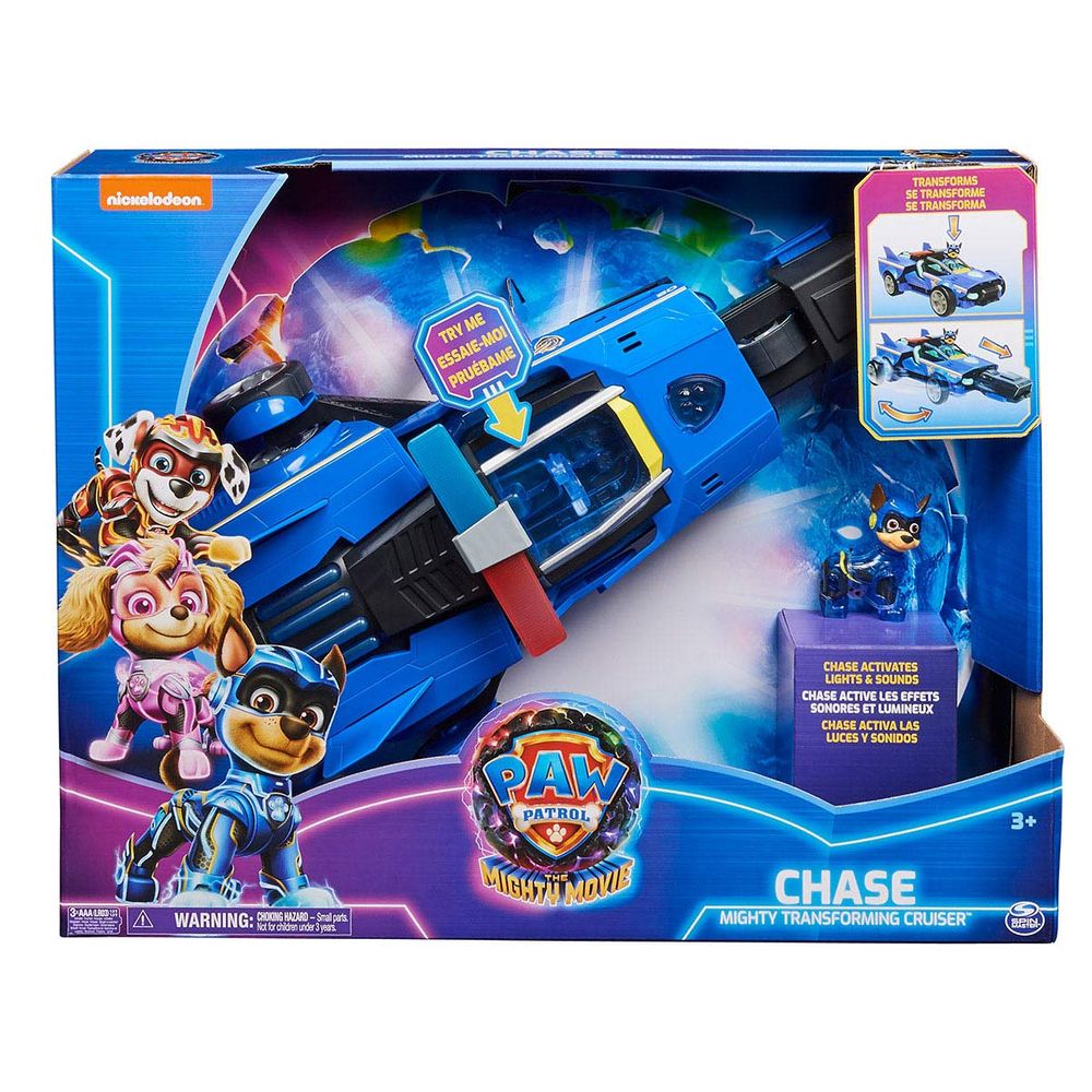 Veículo Transformável com Mini Figura - Carro de Patrulha do Chase ...