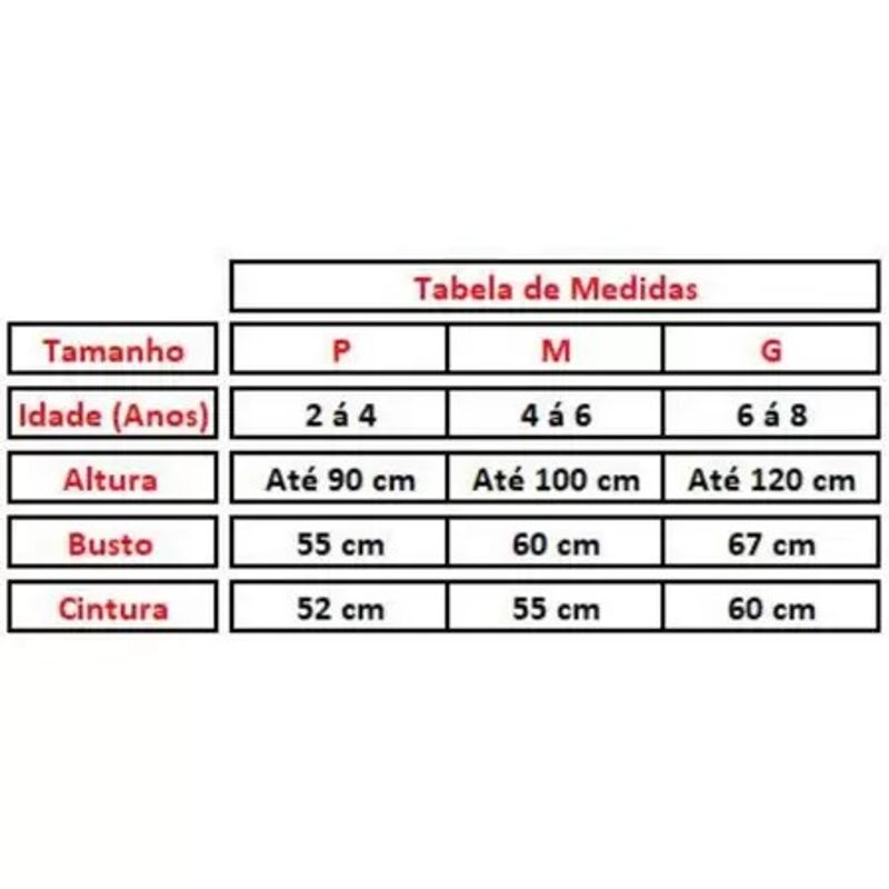 Fantasia Infantil - Pirata - Tamanho P - Brink Model - superlegalbrinquedos