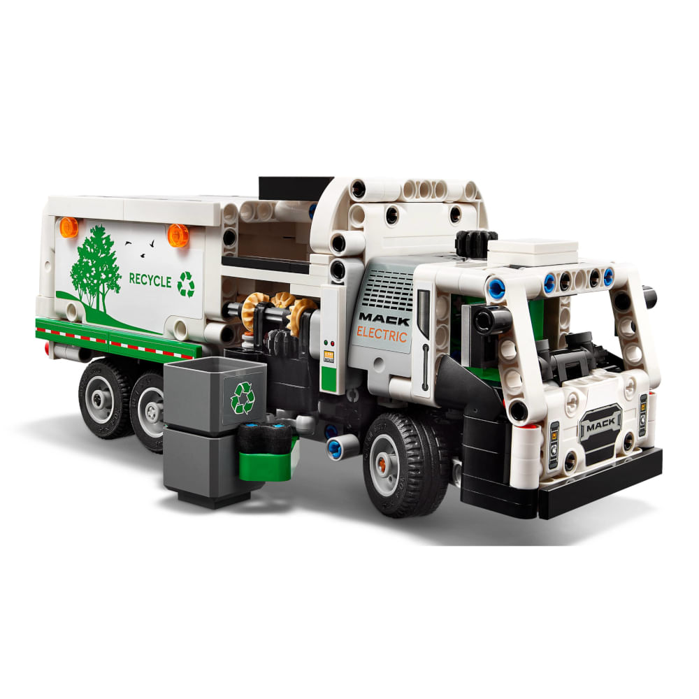 LEGO Technic - Caminhão de Lixo Mack LR Electric - 503 Peças - 42167 ...
