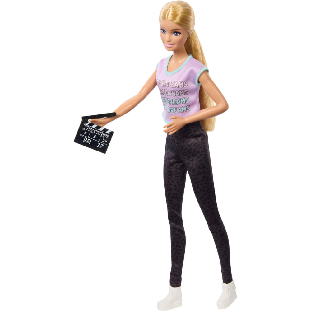 Conjunto Barbie Profissões - Mulheres do Cinema - Mattel ...