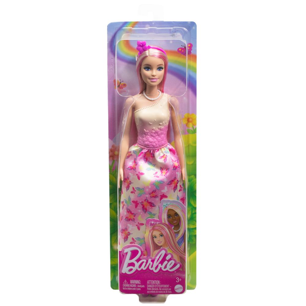 Boneca Barbie - Donzela Vestido de Sonho Rosa - Mattel ...